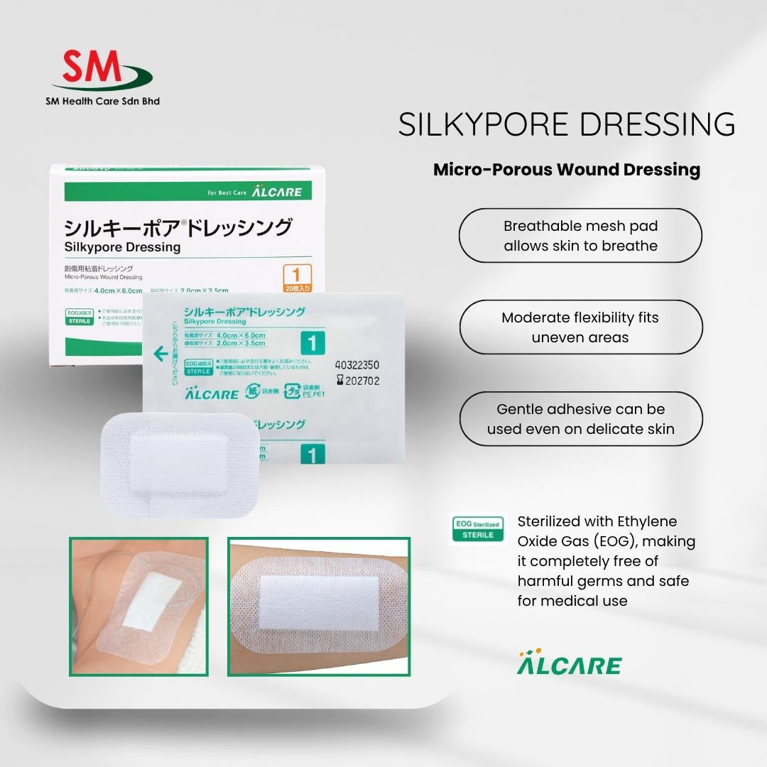 ALCARE Silkypore Dressing – SM Health Care